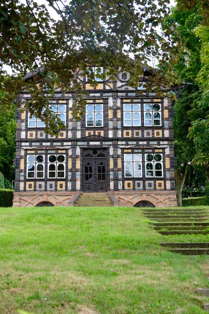 Das Junkerhaus in Lemgo - Der blaue Distelfink